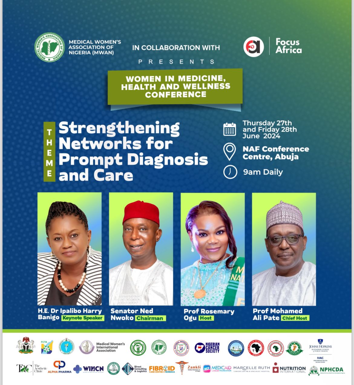 First Lady, Sen. Remi Tinubu, Dr. Banigo, Sen. Ned Nwoko to lead other ...