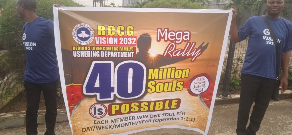 Vision 2032: RCCG holds mega rally to win 40m souls - Espinews
